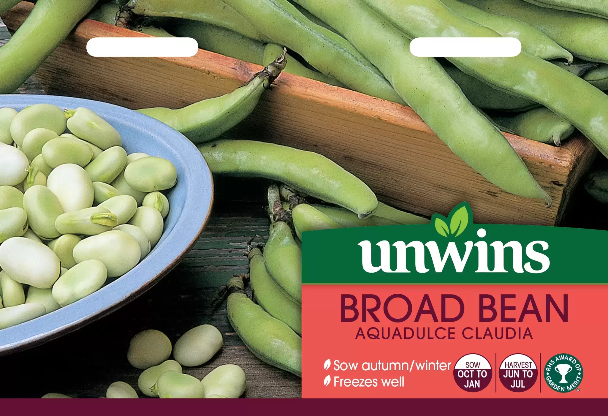 Broad Bean Aquadulce Claudia - Fernhill Garden Centre