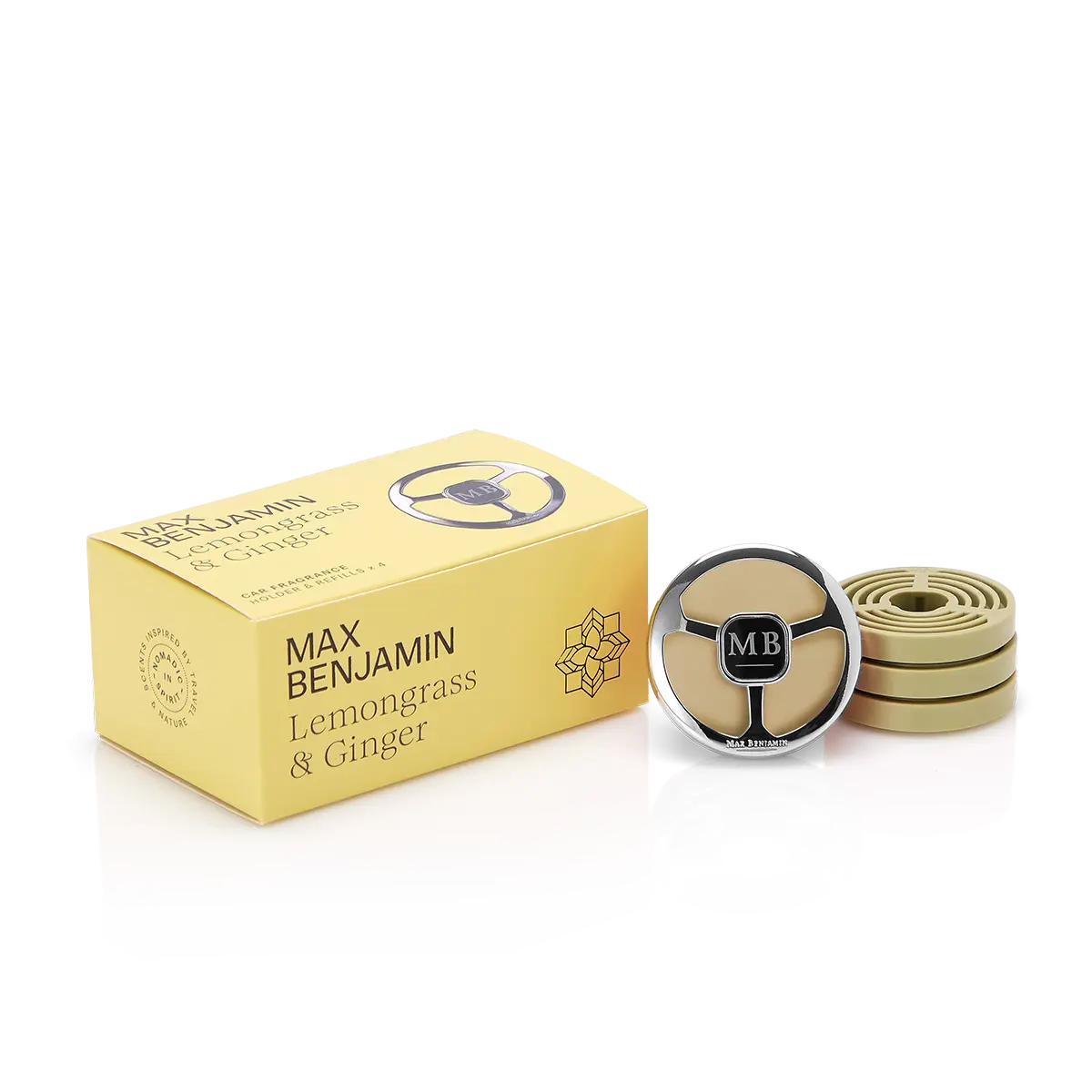 Max Benjamin Car Fragrance Gift Set Lemongrass and Ginger - Fernhill ...