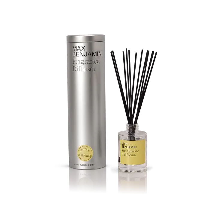 Max Benjamin Diffuser Sun Sparkle California 100ml - Fernhill Garden Centre