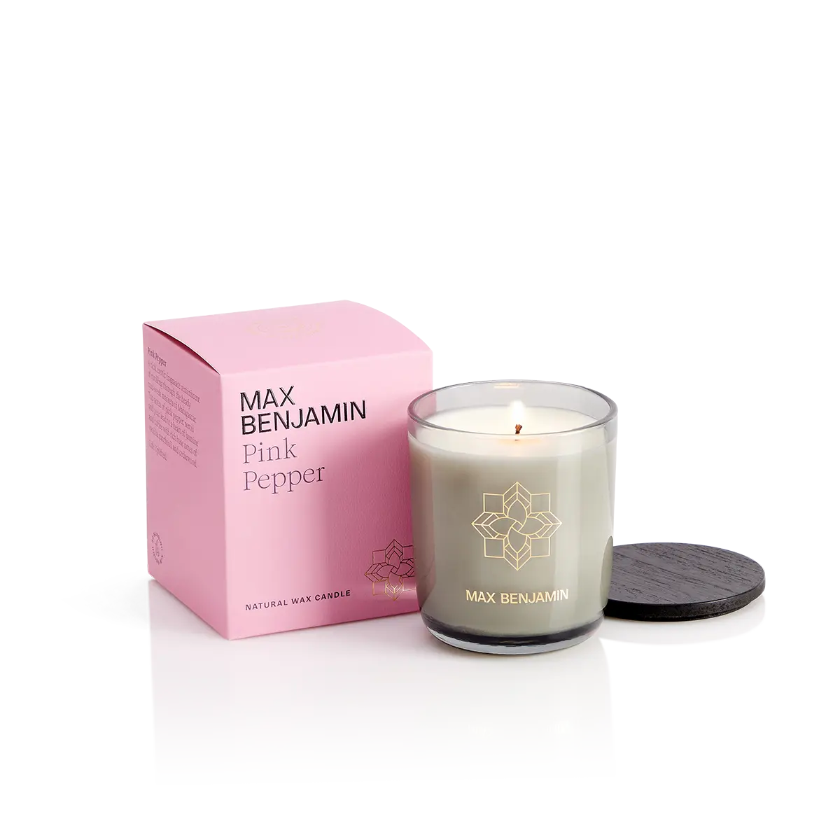 Max Benjamin Luxury Candle Pink Pepper 210g - Fernhill Garden Centre