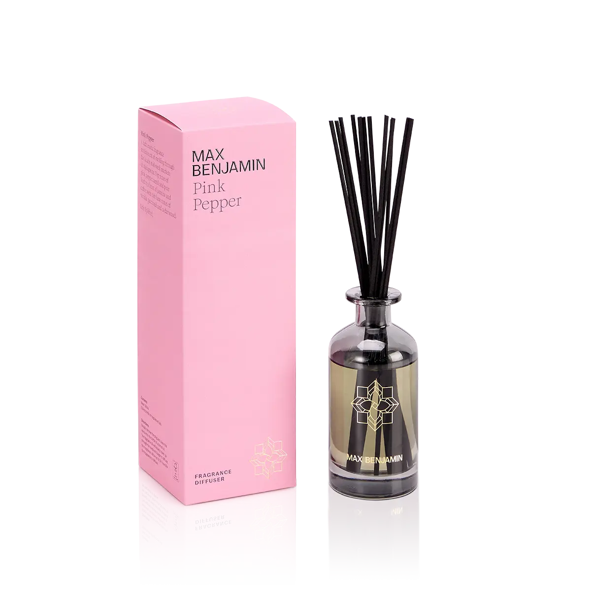 Max Benjamin Luxury Diffuser Pink Pepper 150ml - Fernhill Garden Centre